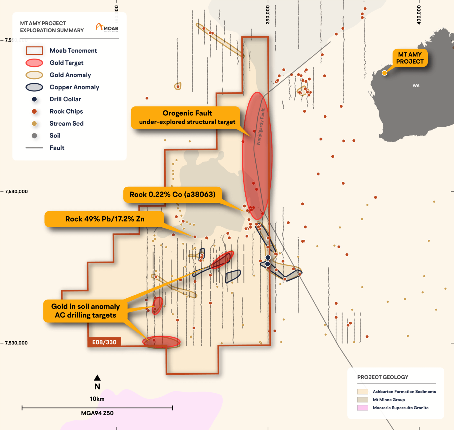 MT Amy project - MOAB Minerals